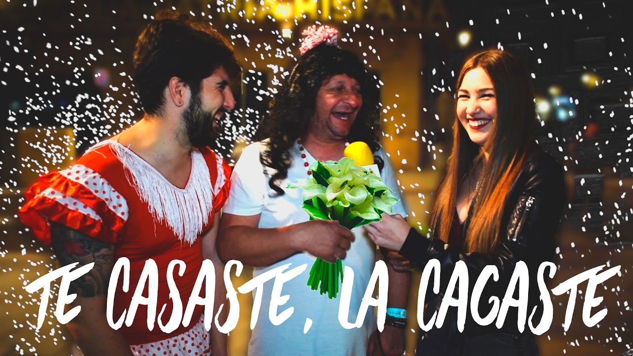 TE CASASTE, LA CAGASTE - YouTube