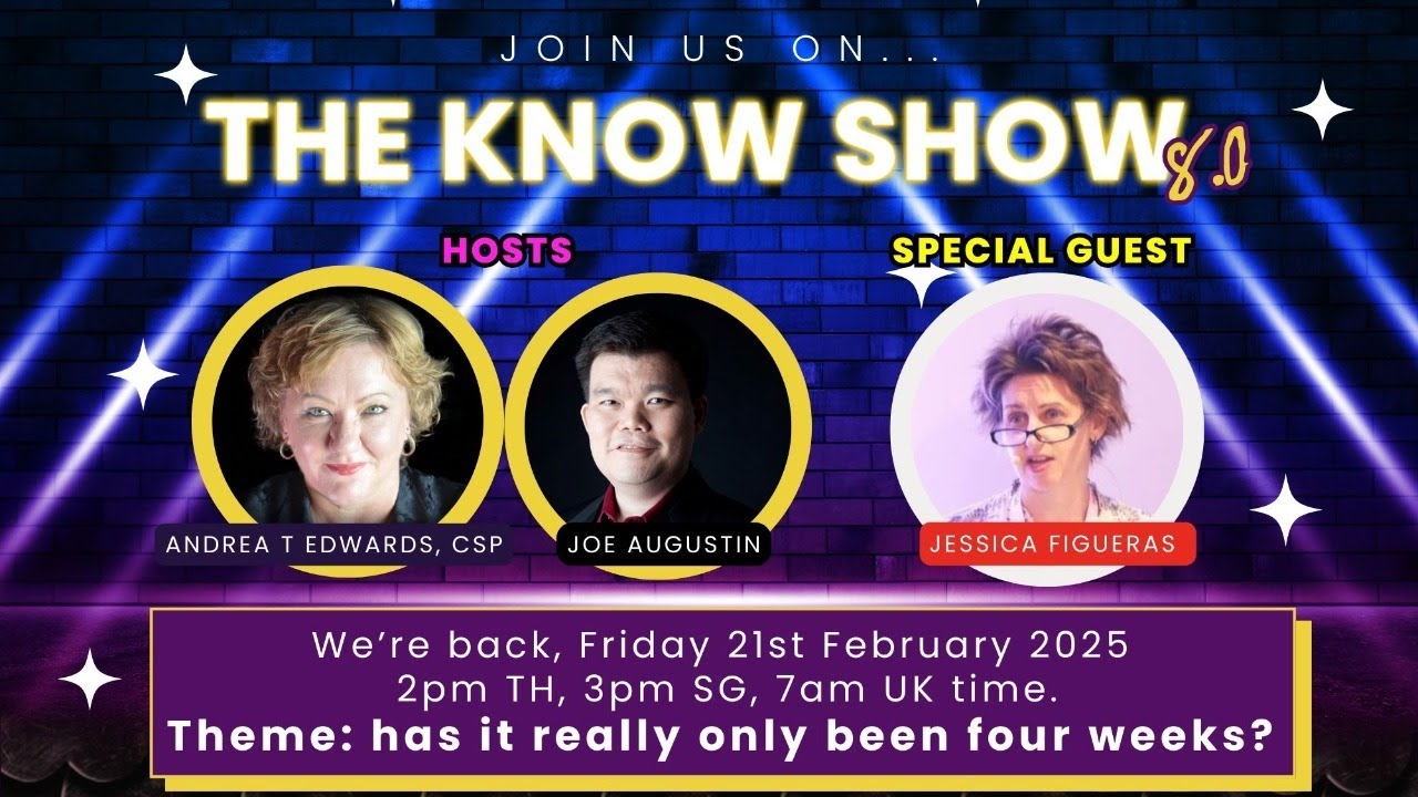 The Know Show – has it really only been four weeks? - YouTube