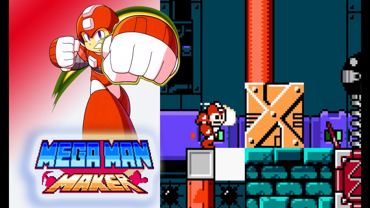 Mega Man Maker - The Power Megaman Challenge - YouTube
