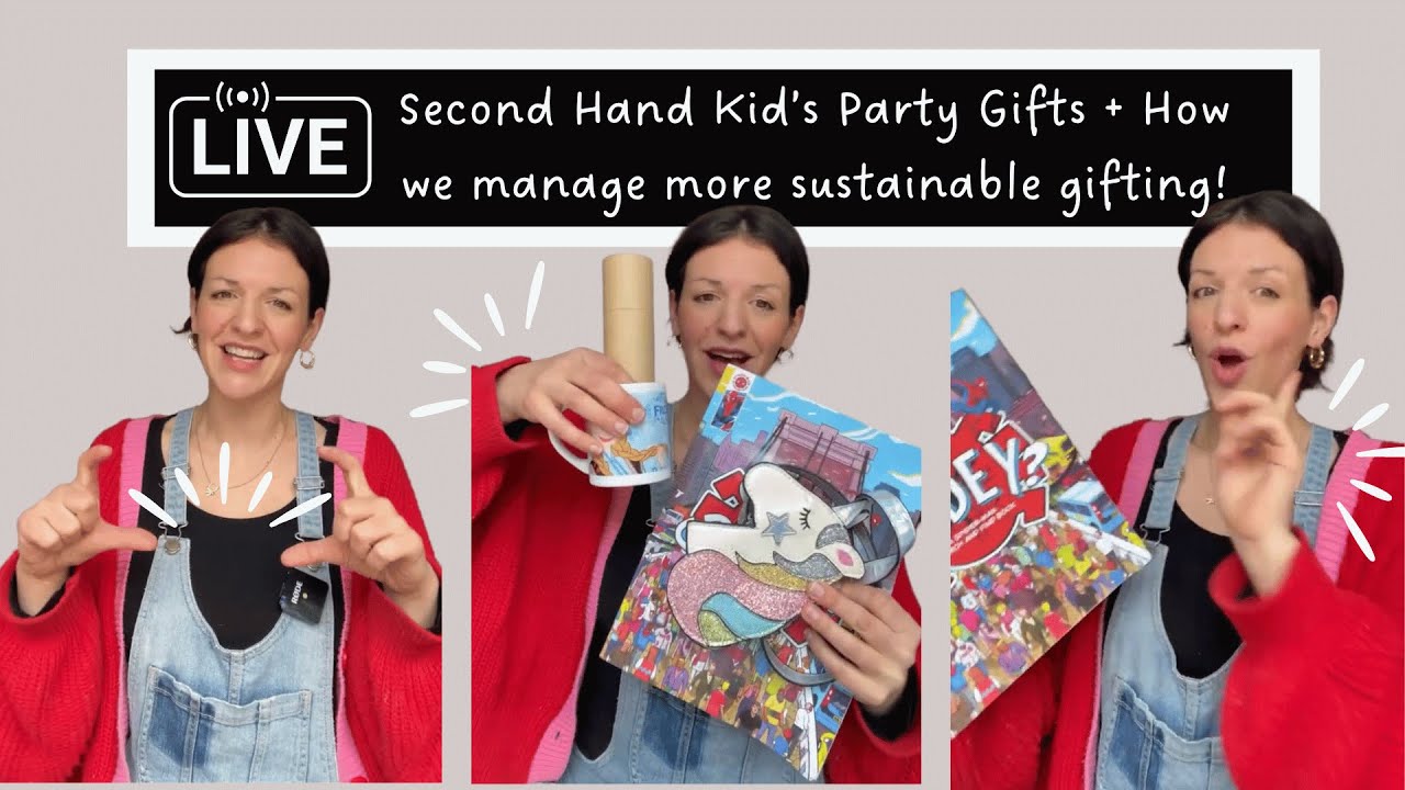 Second Hand Kid’s Party Gifts + How we find Sustainable Options! 🥳 # ...