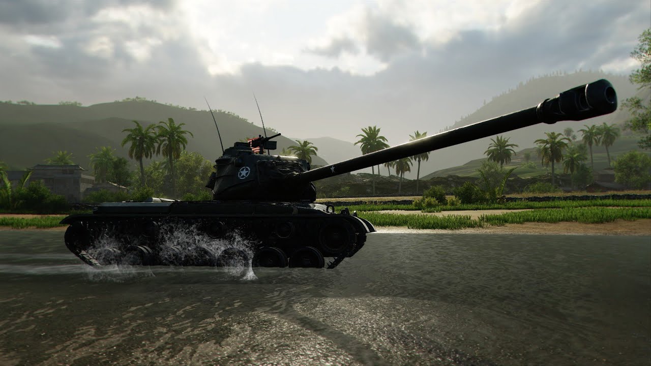 World of Tanks || M47 Patton on Pearl River - Solo Gameplay - YouTube