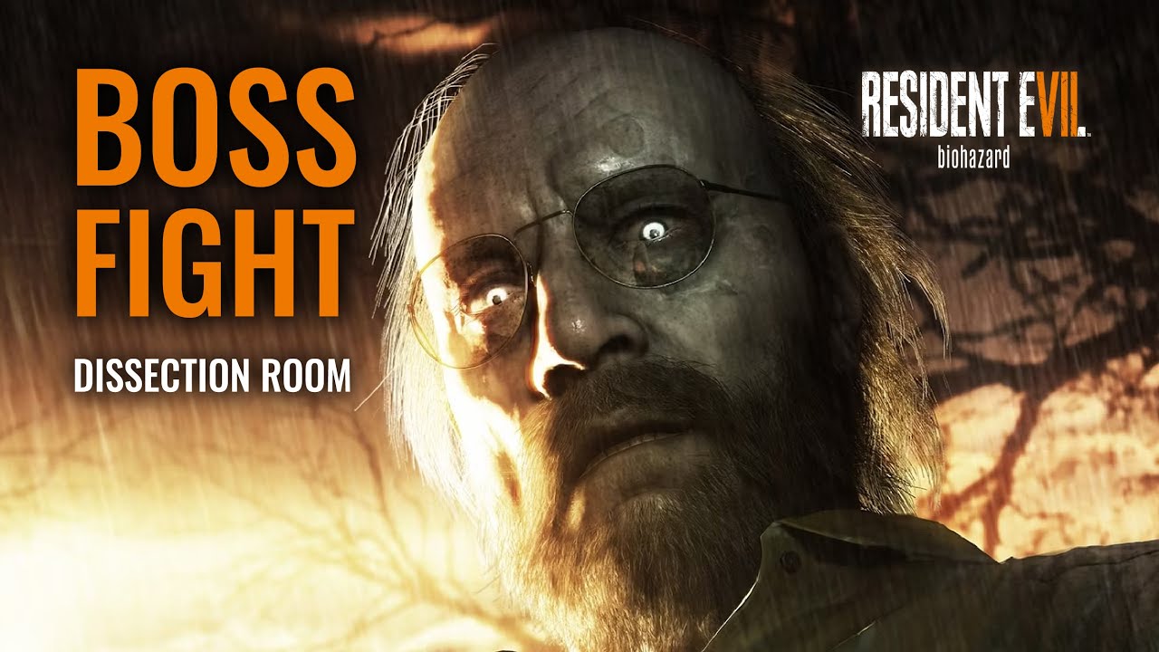 BOSS FIGHT (Dissection Room) Resident Evil 7: Biohazard | Jack Baker ...