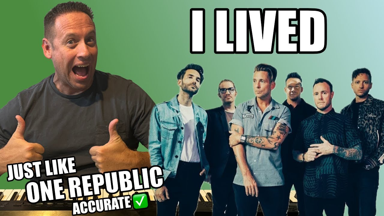 Learn To Play Piano | I lived - One Republic | Accurate Lesson | Easy ...