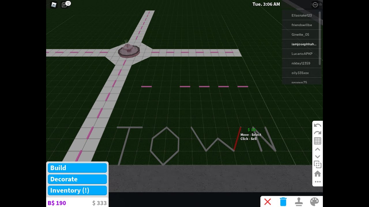 making my blockburg town (roblox) - YouTube