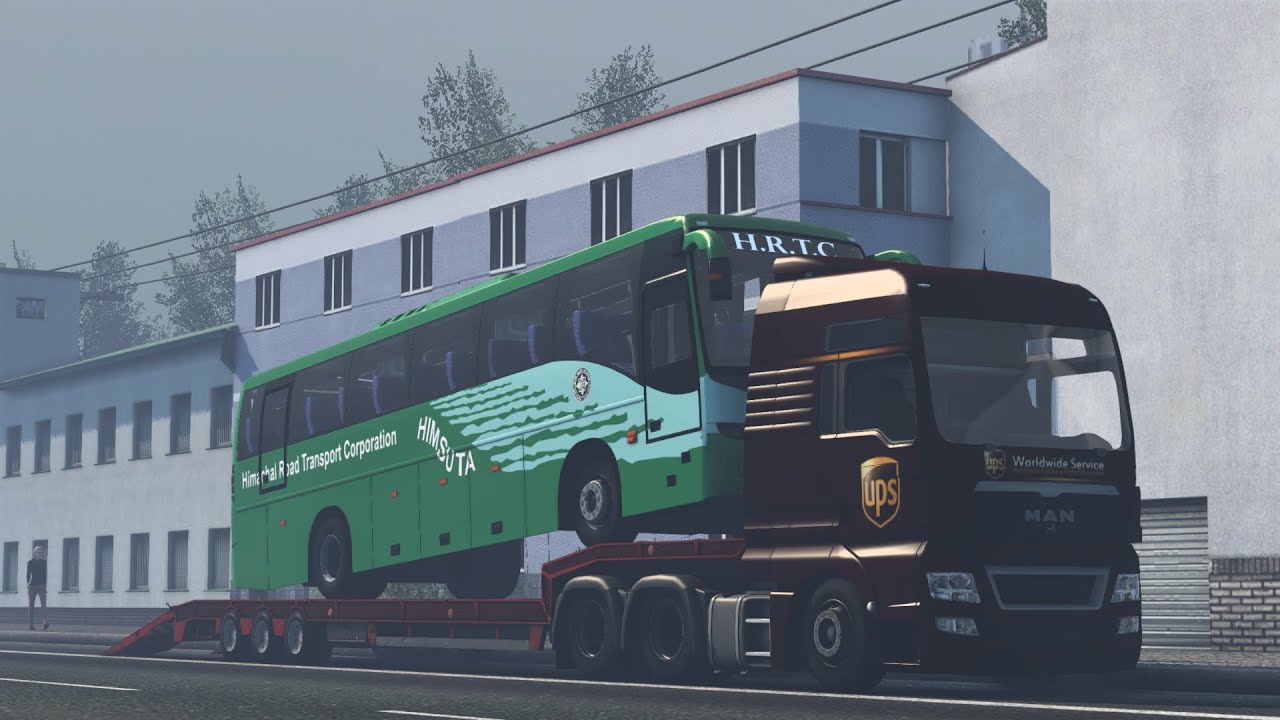 HRTC Volvo B8R (HIMSUTA) | Delhi To Mcleodganj Luxury Bus Journey ...