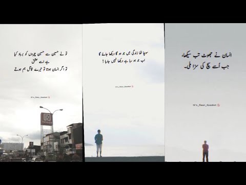 best poetry status Urdu status poetry status TikTok status snack video ...