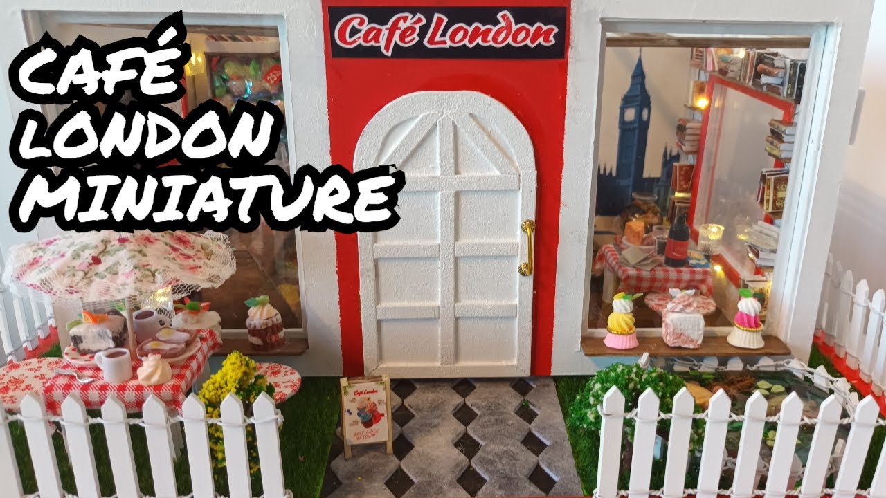 I Spent 60 Days Making A DIY Miniature CAFÉ Here's What Happened - YouTube