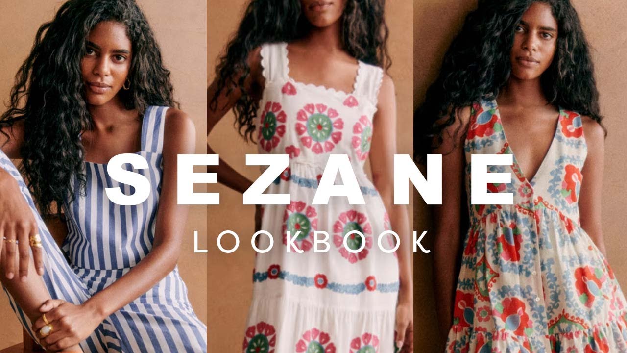 SEZANE Lookbook Review Summer Collection June 2024 - YouTube