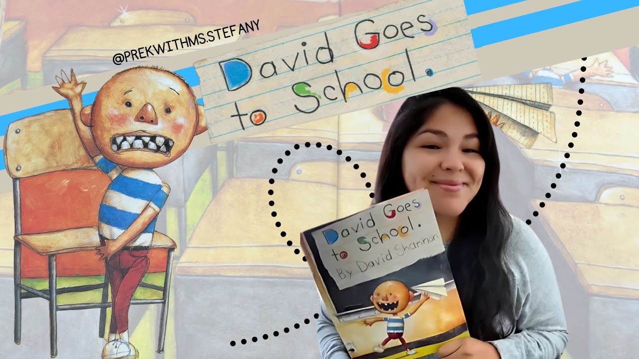 David Goes To School- Read Aloud with Animation and Sound Effects ...