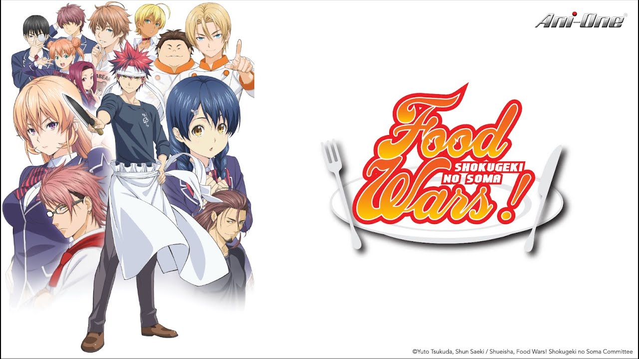 Food Wars! Shokugeki no Soma | Episode 1 (EN Sub / JP Dub) 【Ani-One ...