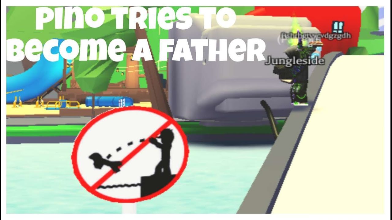 Pino tries to be a father | ROBLOX Adopt Me (No Swearing Challenge ...