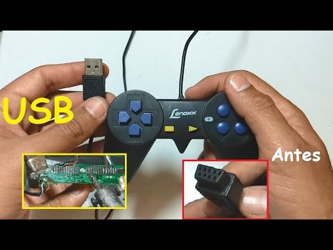 Como usar controle joystick de DVD no computador utilizando teclado USB ...