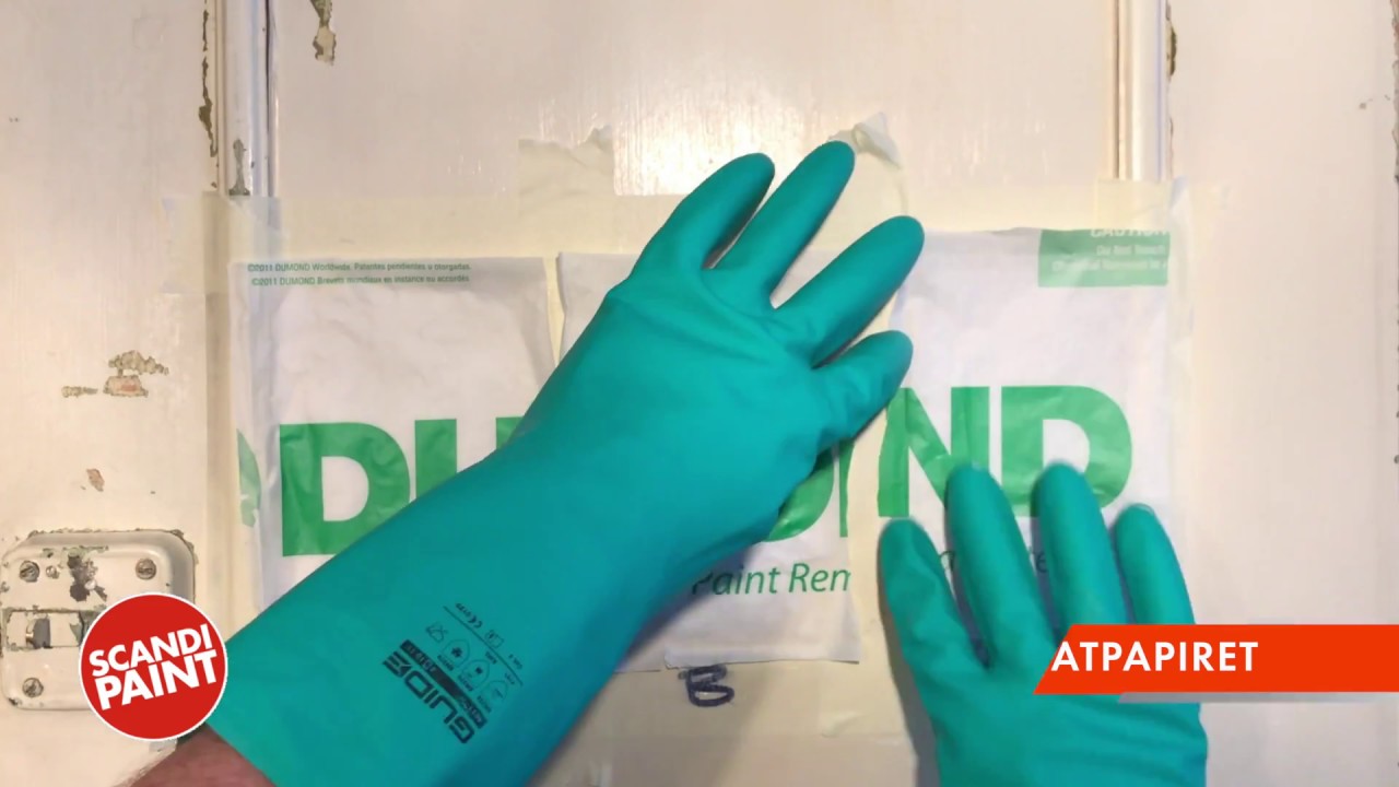 Fjern maling fra træ med SmartStrip - YouTube