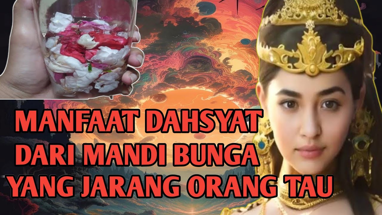 8 MANFAAT MANDI BUNGA !!! MEMPERKUAT AURA TUBUH DENGAN MANDI BUNGA ...