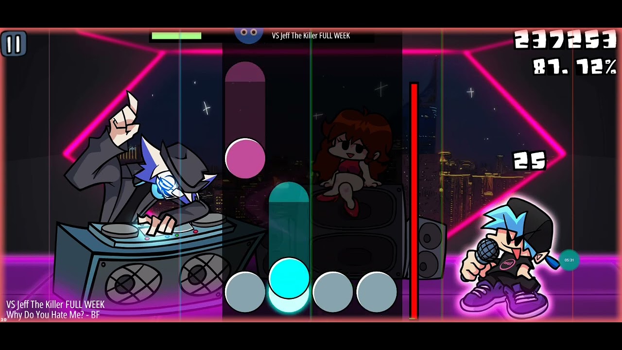 jogando musicas de fnf e do propio jogo - YouTube