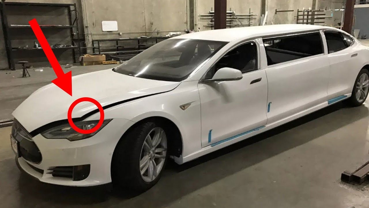 HOT NEWS! No buyers for Tesla Model S stretch limo - YouTube