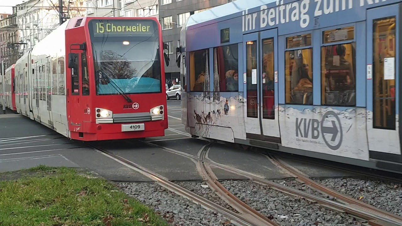 Kvb Köln Barbarossaplatz - YouTube