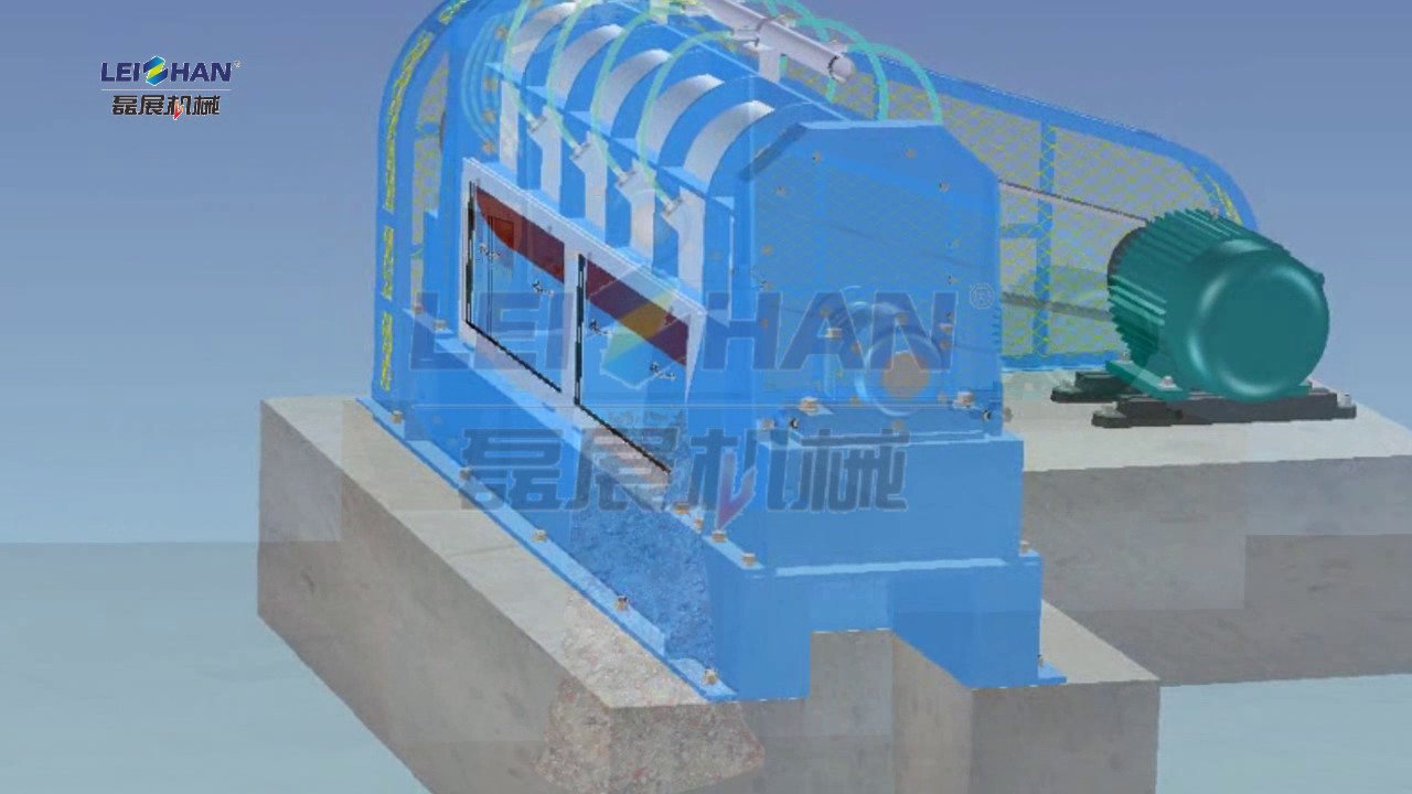 Reject Separator Pulp Tailing Screening Machine Vibrating Screen - YouTube