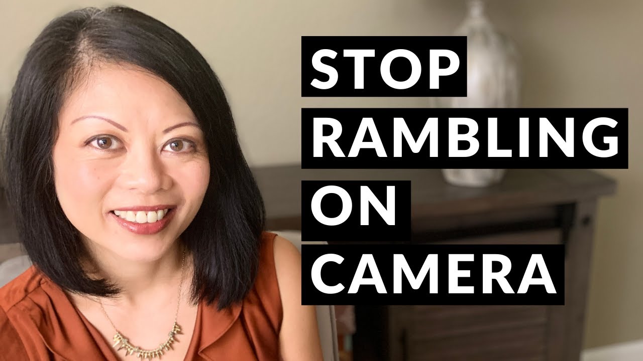 Stop Rambling on Video (and Be Concise on Camera) - YouTube