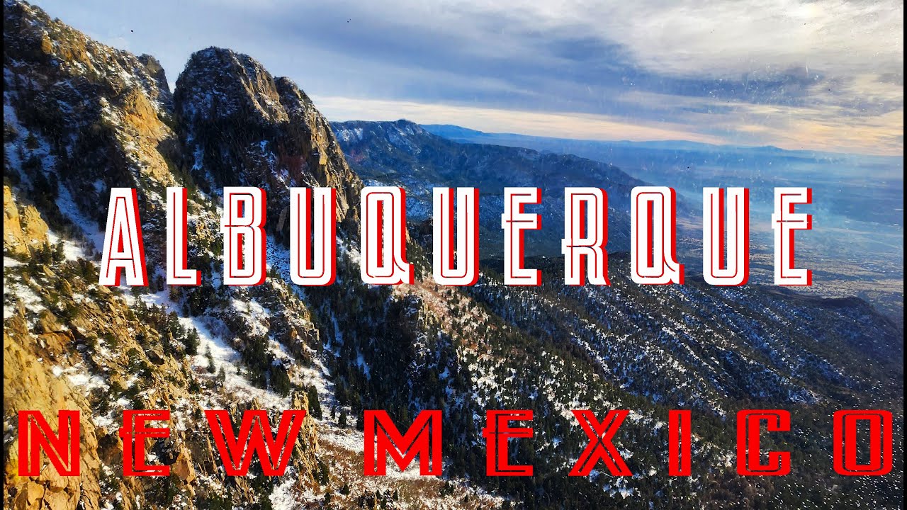 4K New Mexico | Pueblo High Altitude Desert | Albuquerque Sandia ...