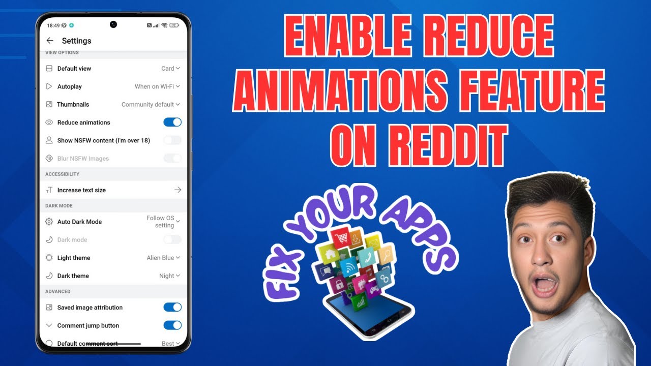 How to Enable the Reduce Animations Feature on Reddit | Streamline Your ...