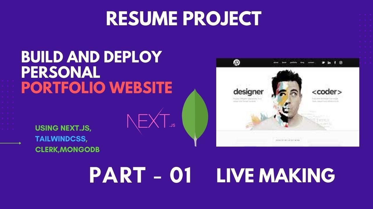 Building a Modern Personal Portfolio Website from Scratch with Next.js ...