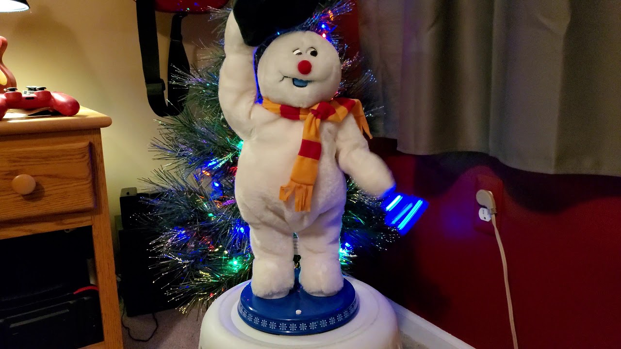 Gemmy Frosty the Snowman - YouTube