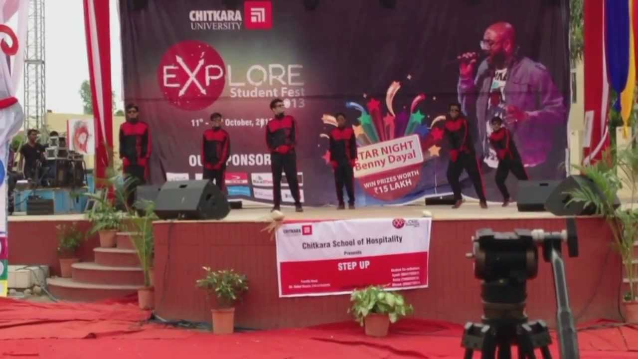 "The BANDITS" Dance Crew BREAKING THEIR OWN RECORDS @ CHITKARA ...