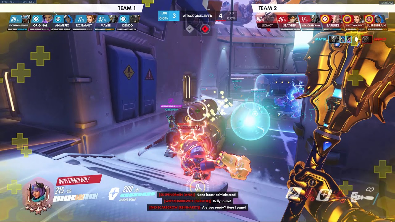 Overwatch: Brig stuns EMP - YouTube