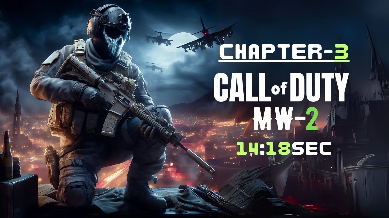 COD MW2 silently gun fight in underwater with PRICE and GAZ leading ...