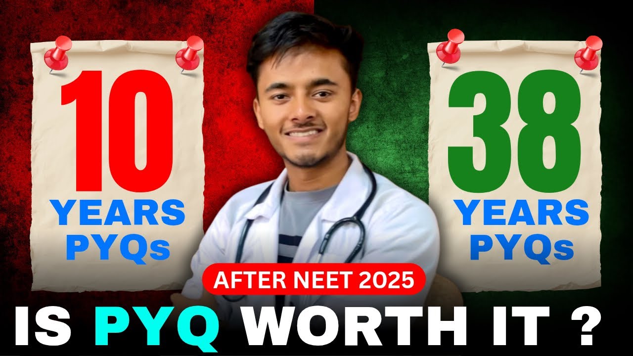 🎯 Is Solving PYQs After NEET 2025 Worth It? Here’s the Truth‼️Best ...