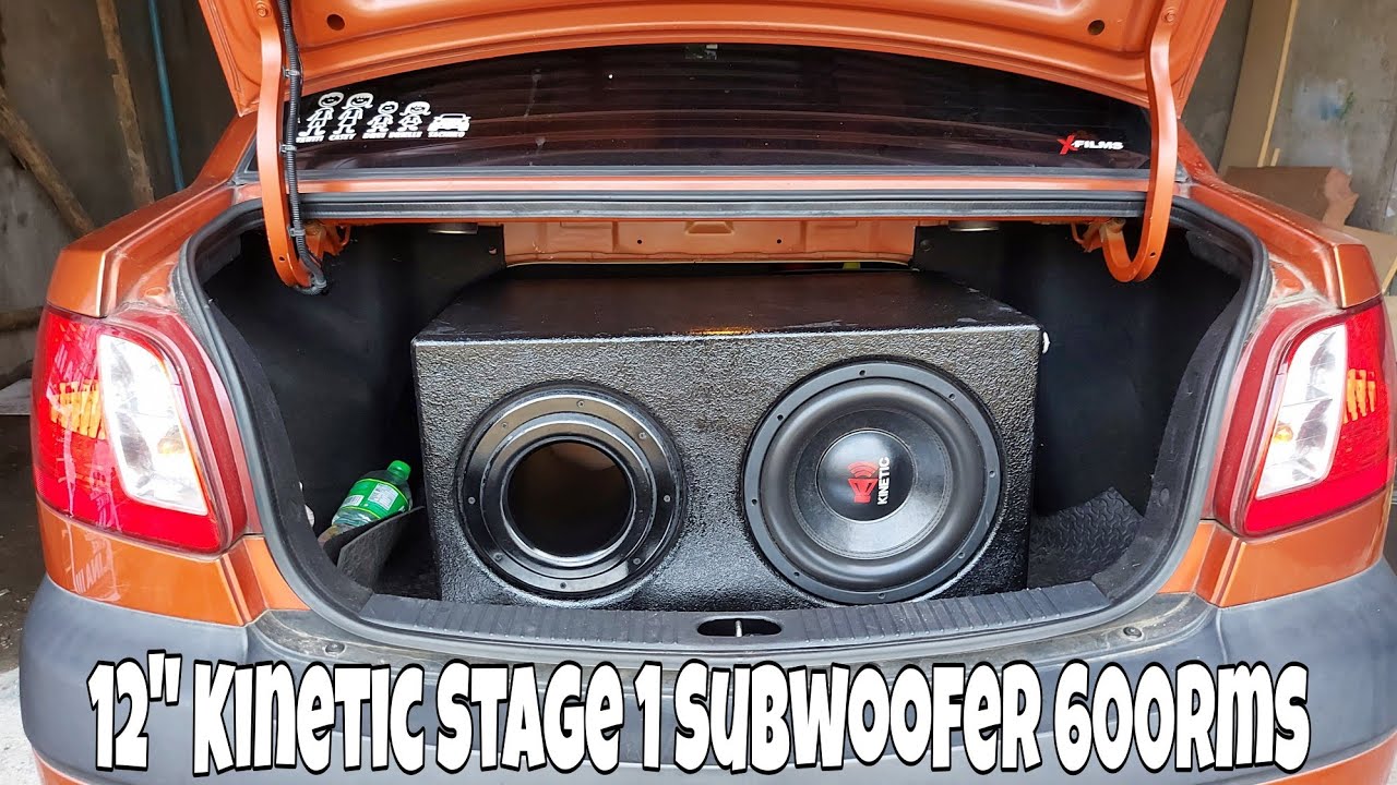 Kinetic Subwoofer in Round Ported Testing - YouTube