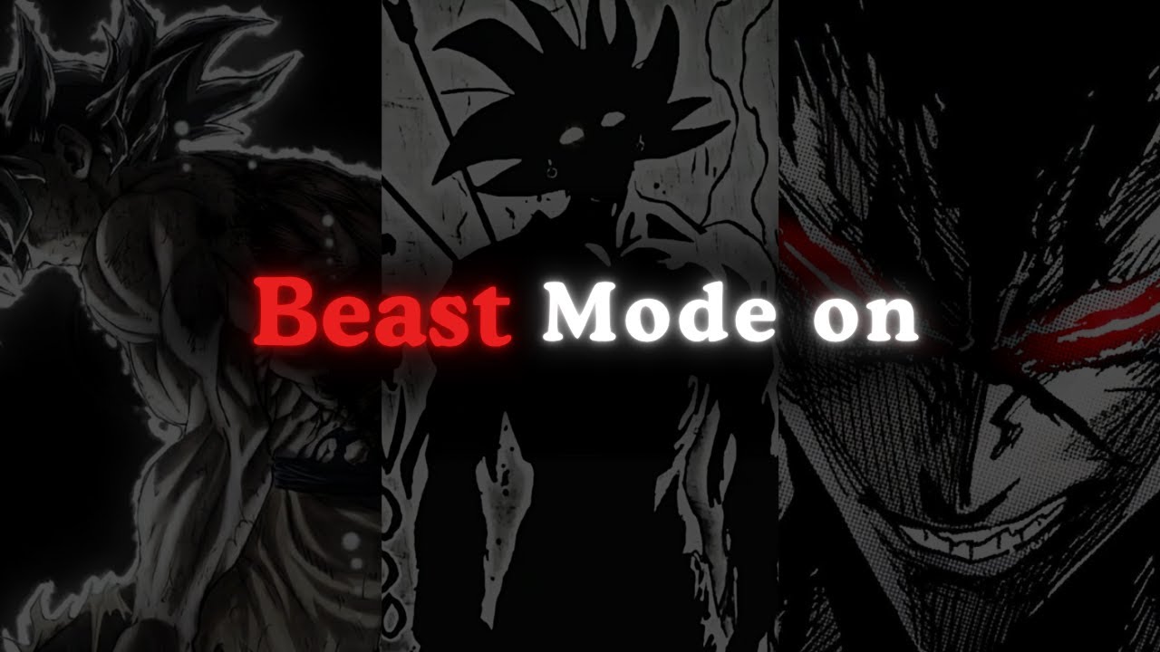 BEAST MODE ON ⚡ | Goku Motivational Speech (Saiyan Mindset) - YouTube