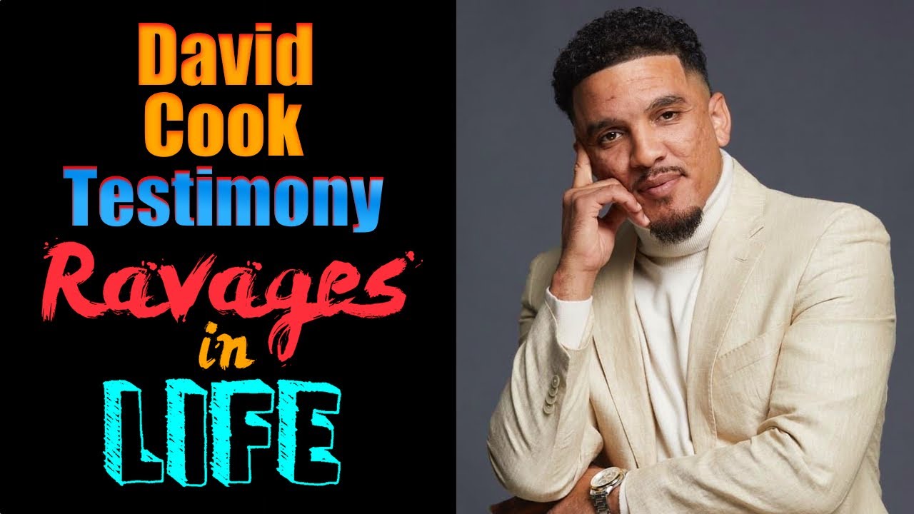 Struggles in my Life | David Cook Testimony | Just Be Blessed - YouTube