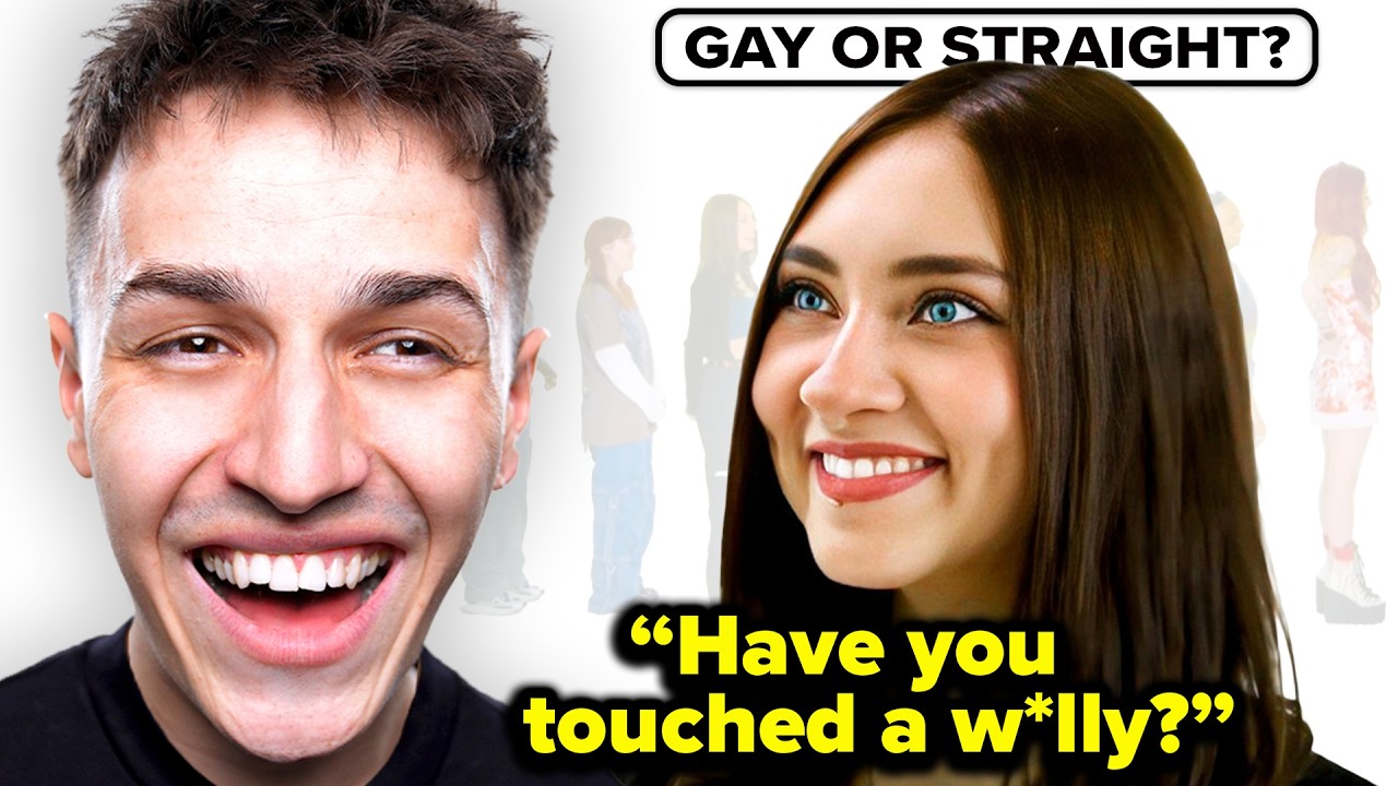 Straight guy tests his gaydar - YouTube