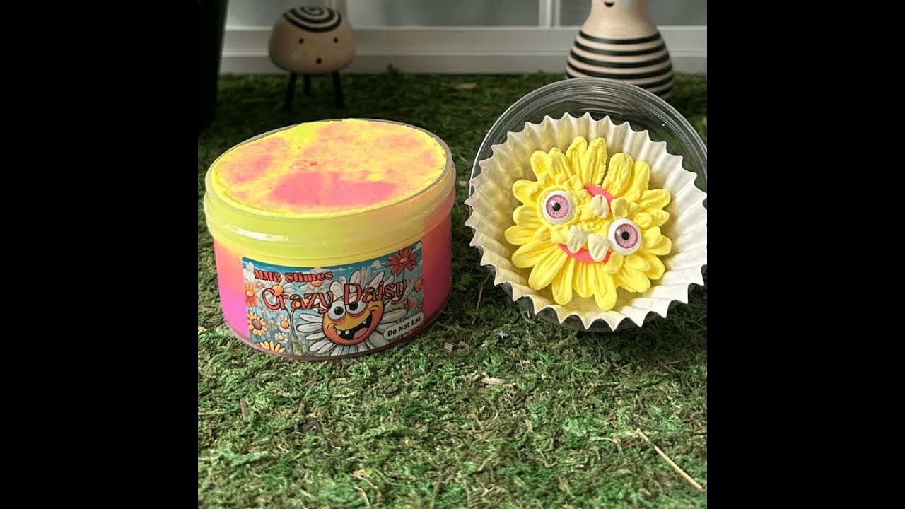 [ASMR] Crazy Daisy DIY Slime Kit | Mythical Mushbunny Slimes - YouTube