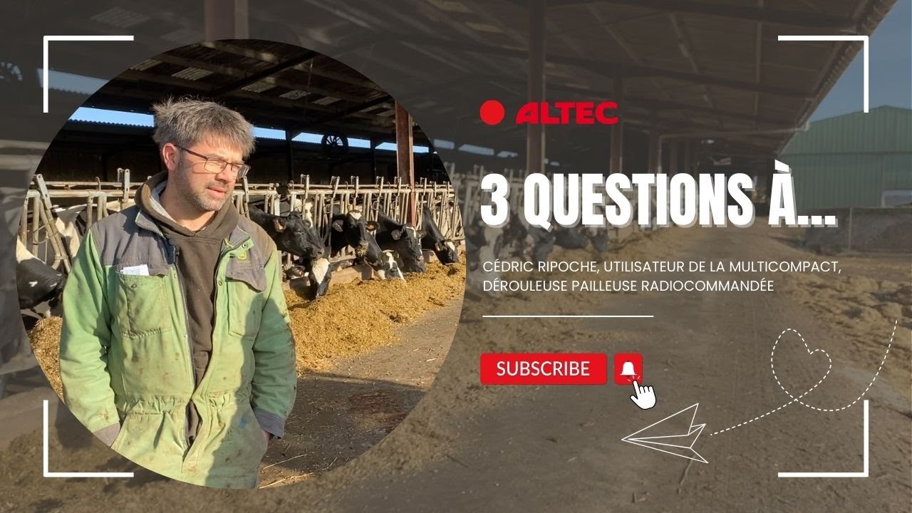 Multicompact : 3 questions sur la dérouleuse pailleuse radiocommandée ALTEC - YouTube