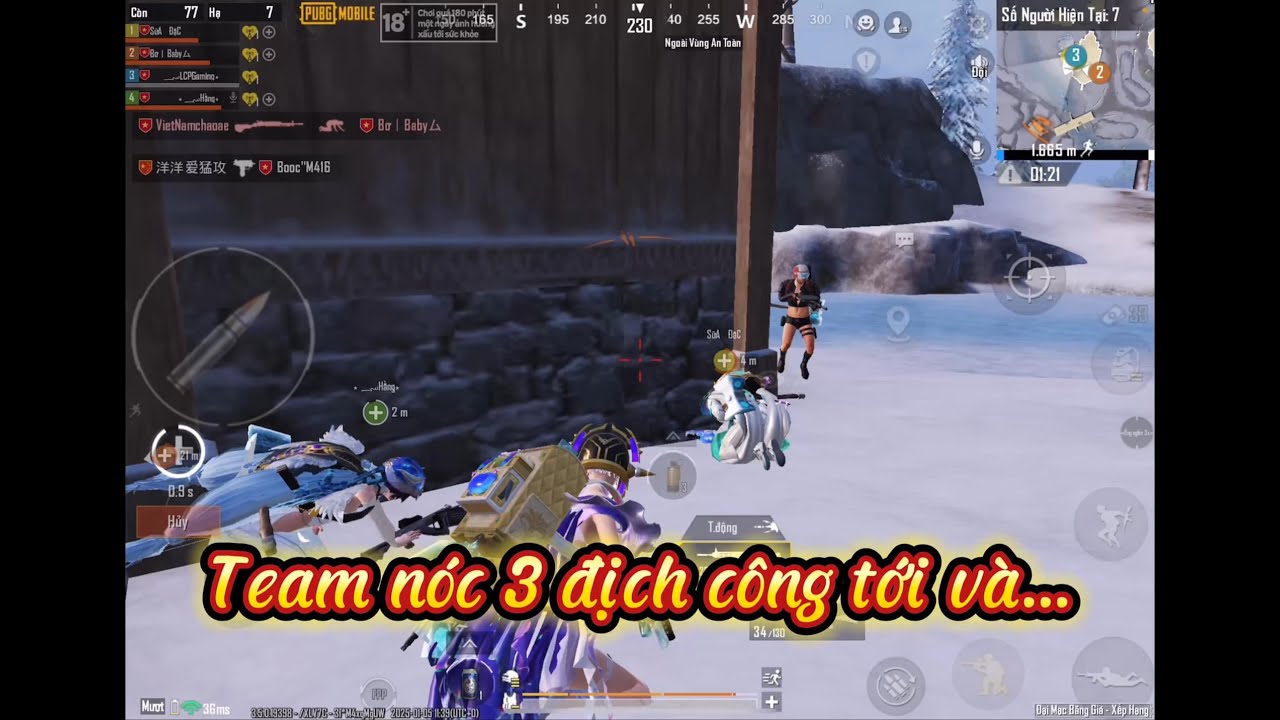 Pubg Mobile - Team nock hết địch công tới và clear sự kiện | Phúc ...