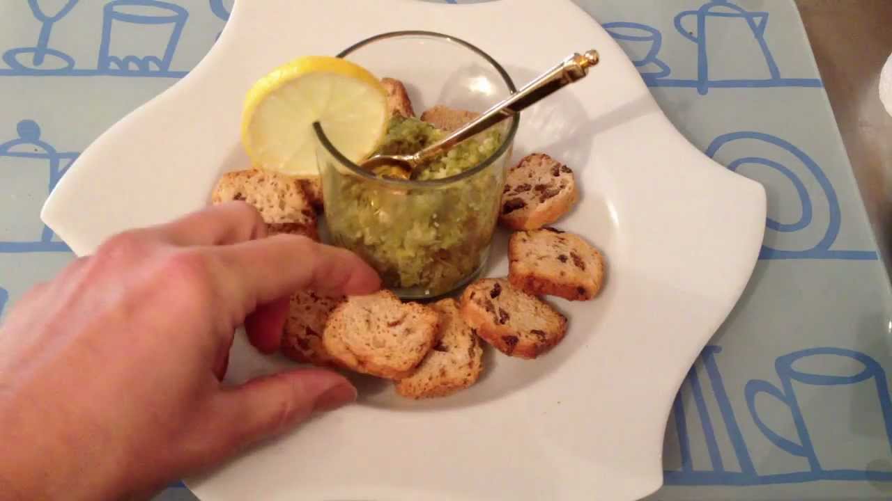 Faire une tapenade olive citron - Accompagnement apéritif - YouTube