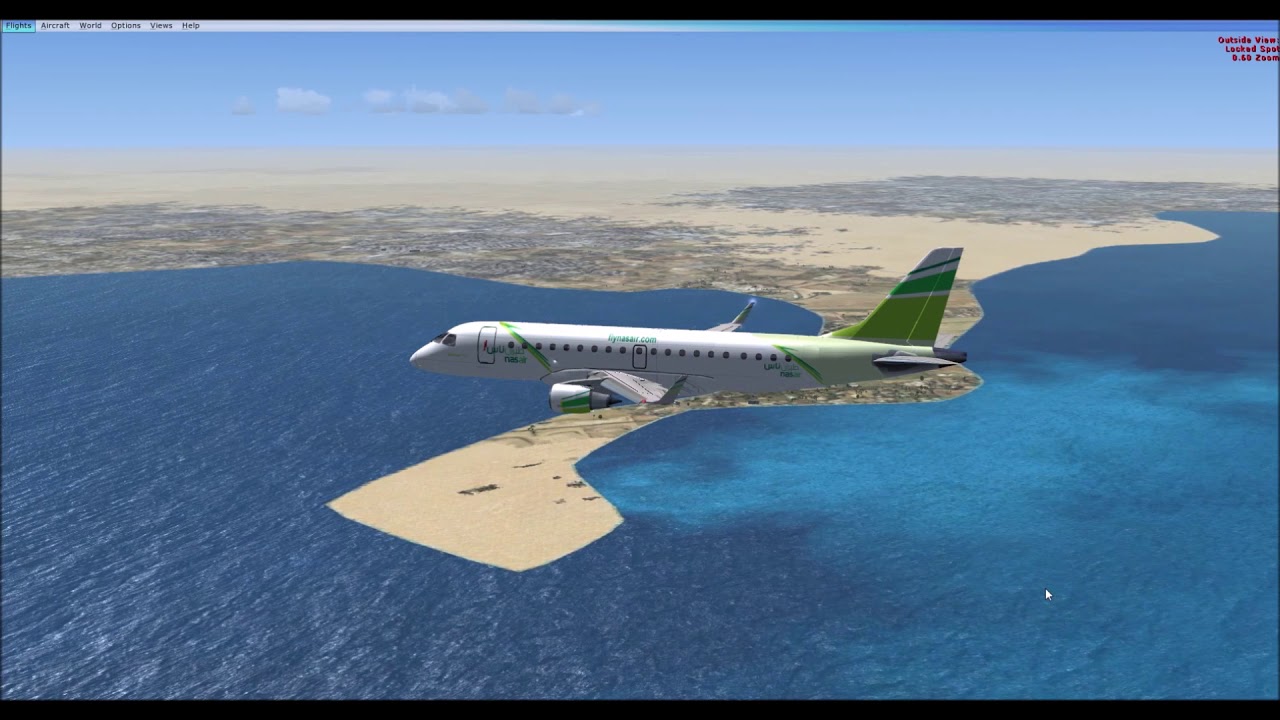 E175 from Amman to Kuwait - YouTube