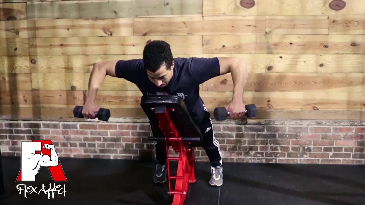 Incline Row + External Rotation - YouTube