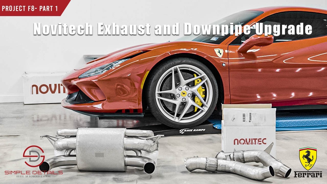 Simple Details VA | Project F8 Tributo | Part 1 | Novitech Exhaust and ...