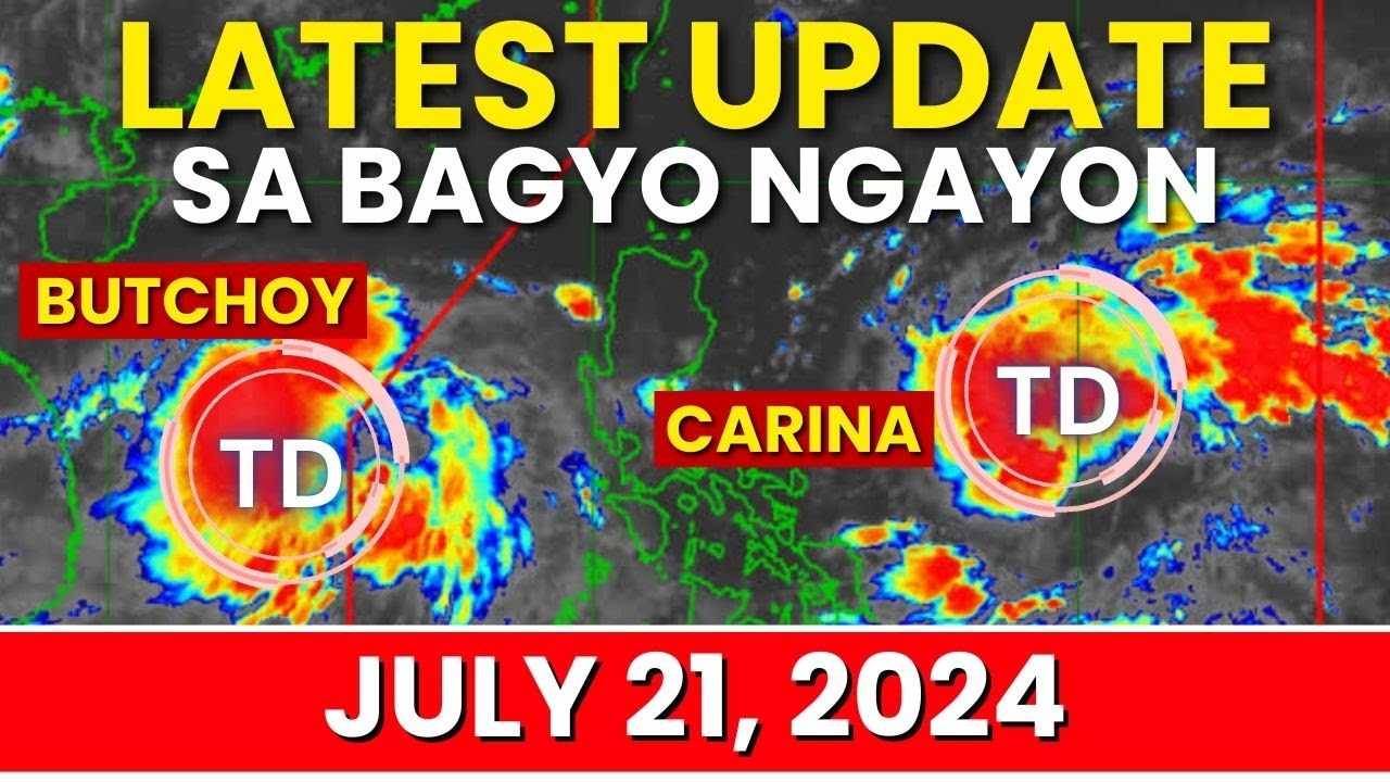 Latest Update sa Bagyo Ngayon July 21, 2024 | Low Pressure Area in the ...