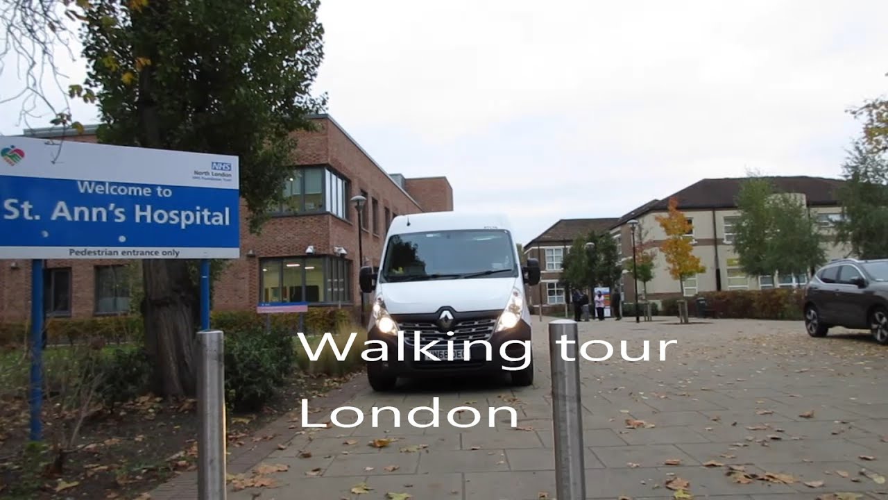 Walking Tour around St Ann's Hospital in North London | Part 1 - YouTube