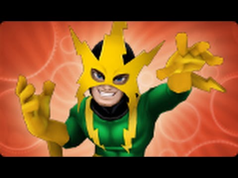 Marvel Super Hero Squad Online Electro(Remaxed) Gameplay - YouTube