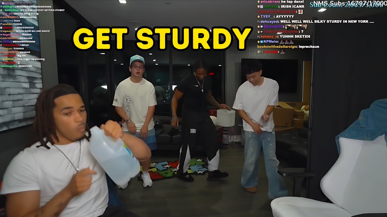 Jason Silky & Sketch Getting Sturdy - YouTube