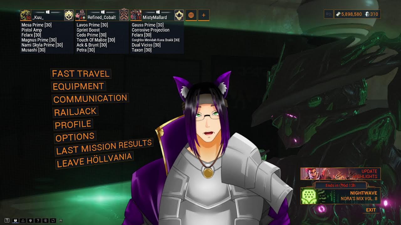 Warframe Wednesdays Prime Time Grind Time - YouTube