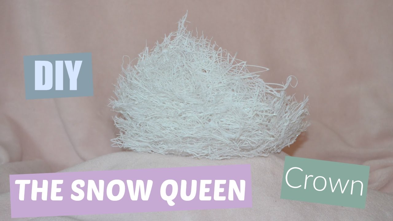 DIY Snow Queen Crown - YouTube