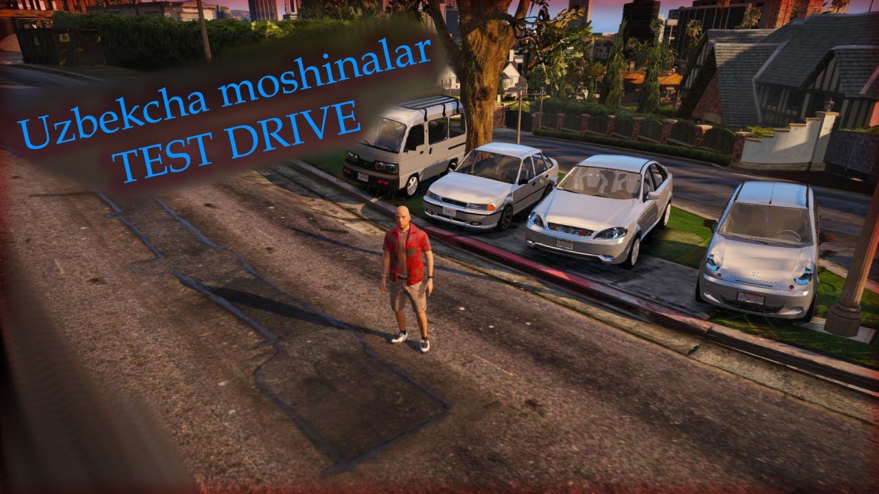 Gta5 || Uzbekcha moshinalar TEST DRIVE || UZBEKCHA LETSPLAY - YouTube