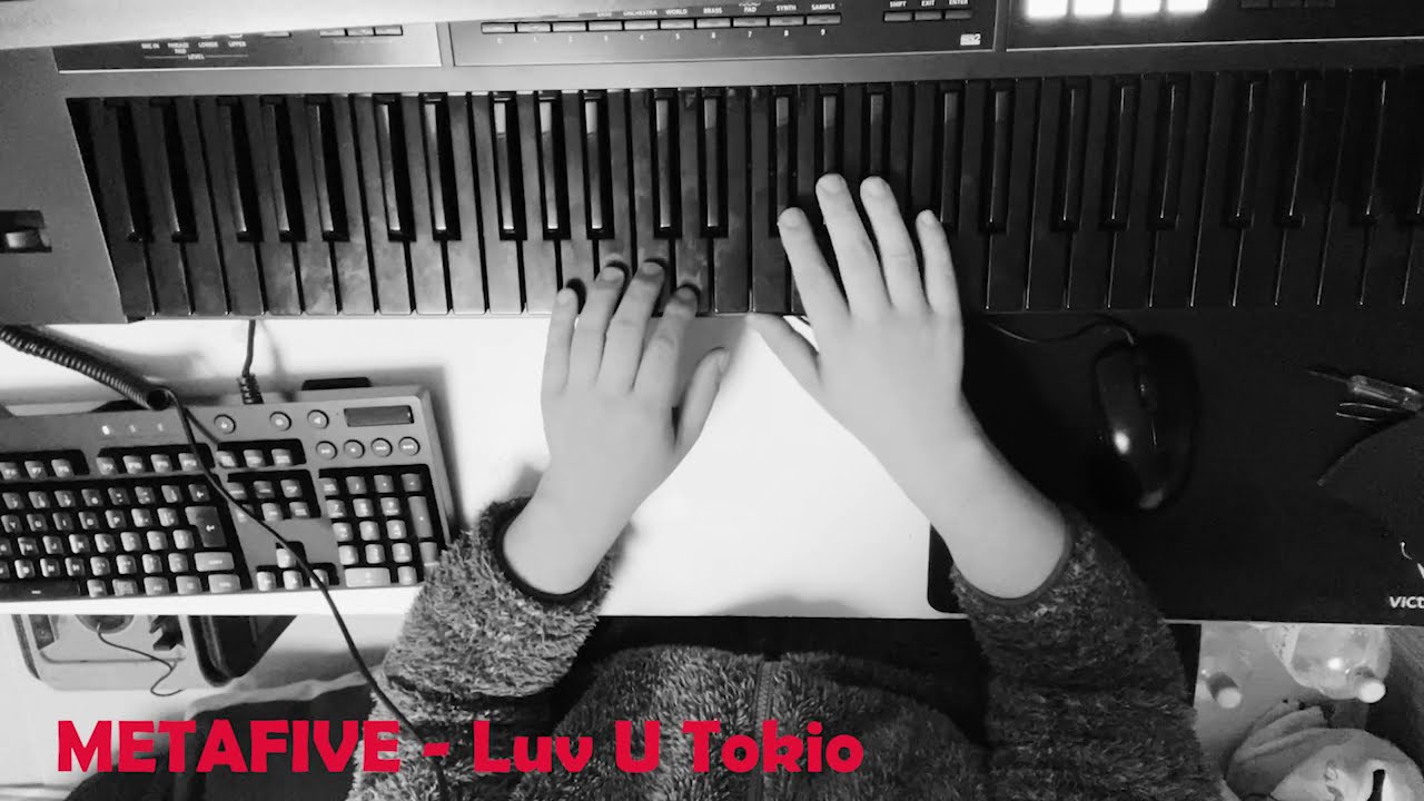 METAFIVE - Luv U Tokio 指ドラム - YouTube